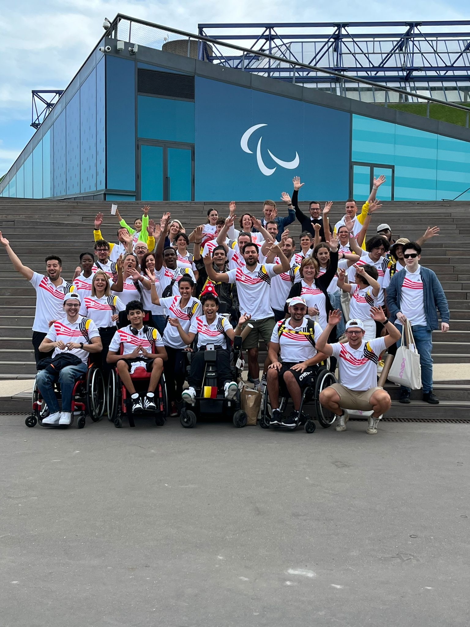 Une journée inspirante à Paris pour les acteurs du handisport Bruxellois. | Paralympic Team Belgium